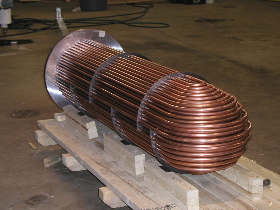 Copper Tube Bundle Heat Exchangers Manufacturers - Tipo Heat Exchangers ...